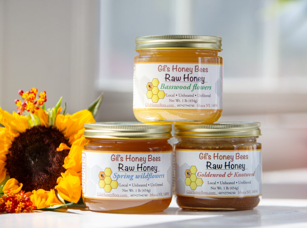 Spring Wildflowers honey 1 lb jar | Gils Honey Bees